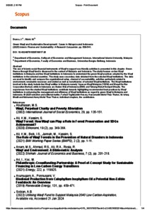 Green waqf and sustainable development: cases in Malaysia and Indonesia - IIUM Repository (IRep)